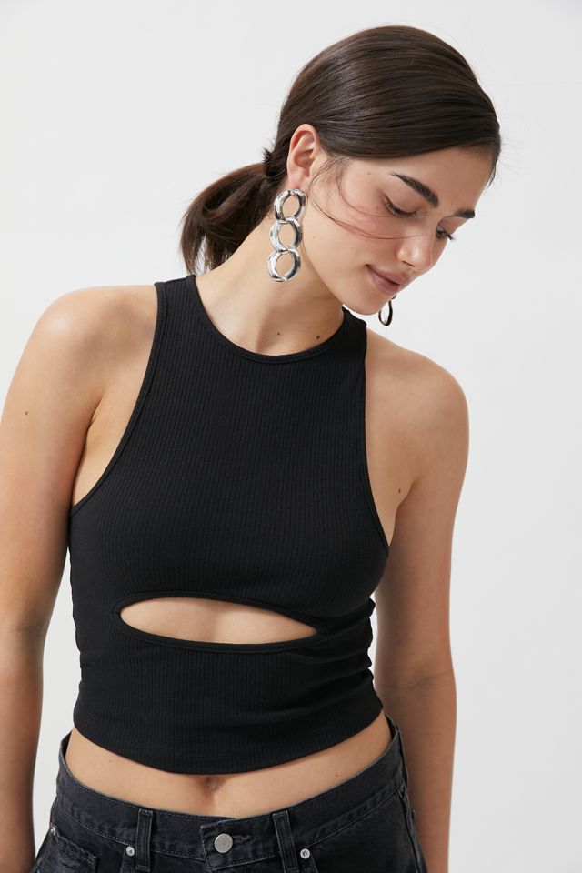 UO Jade Cutout Tank Top | Urban Outfitters