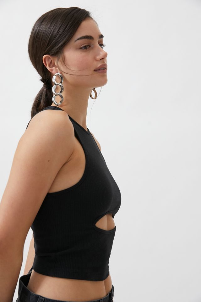 UO Jade Cutout Tank Top | Urban Outfitters Canada