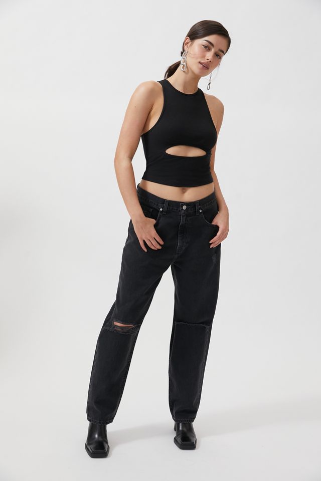 UO Jade Cutout Tank Top | Urban Outfitters