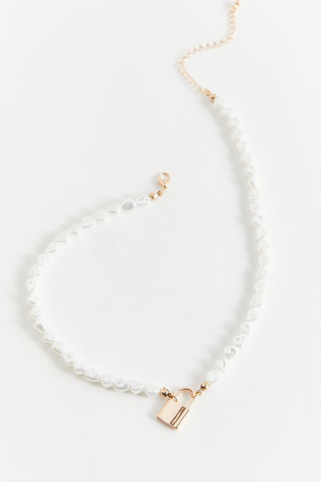 Alix Lock Pendant Necklace | Urban Outfitters