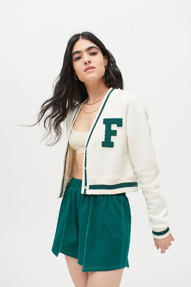 FILA UO Exclusive Giulia Varsity Cardigan | Urban Outfitters