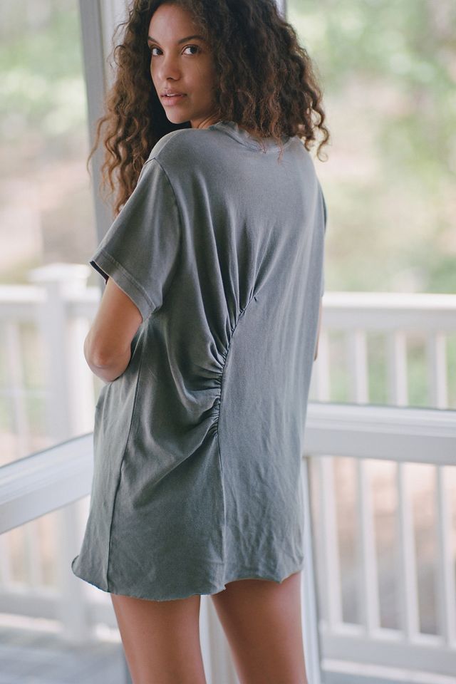 Out From Under Celeste Ruched Slip | Urban Outfitters