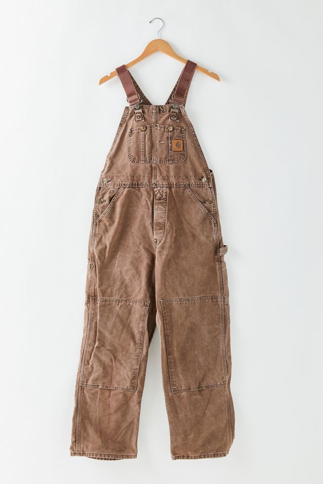 Vintage Brown Carhartt Overall | Urban Outfitters