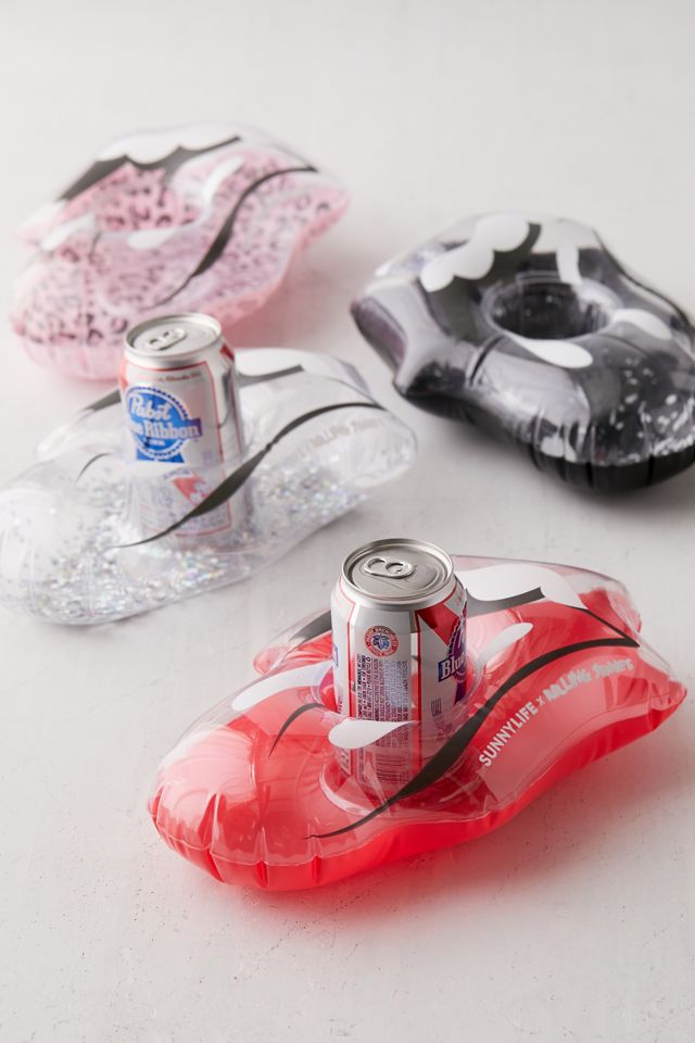 Sunnylife X Rolling Stones Pool Float Drink Holder | Urban Outfitters
