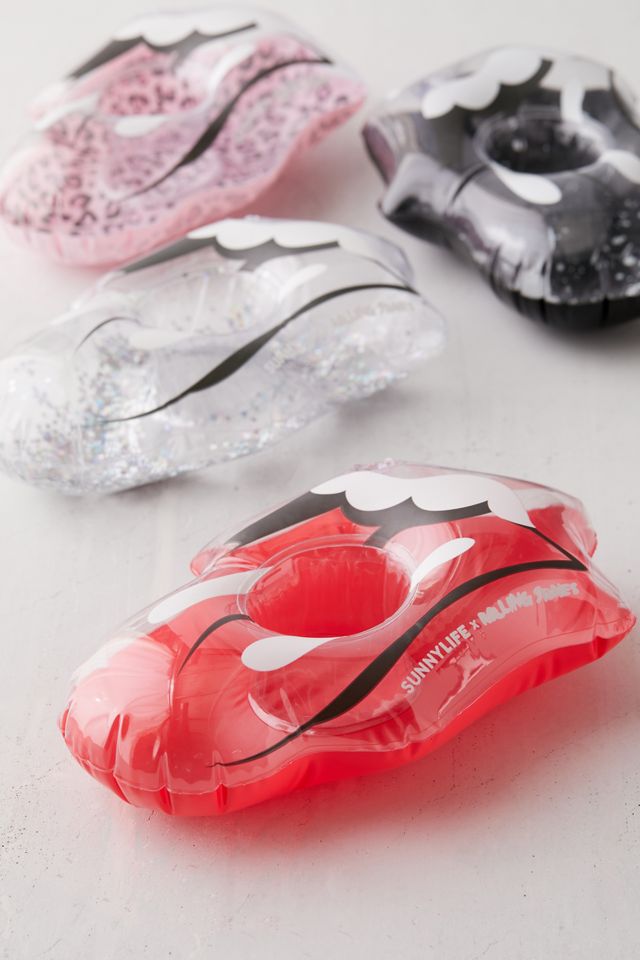 Sunnylife X Rolling Stones Pool Float Drink Holder | Urban Outfitters