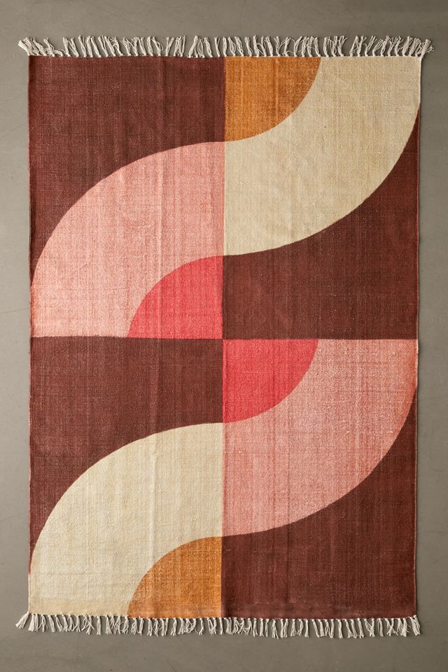 Ruth Modern Brushed Rug | Urban Outfitters