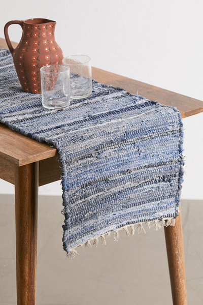 Urban Renewal Denim Table Runner | Urban Outfitters