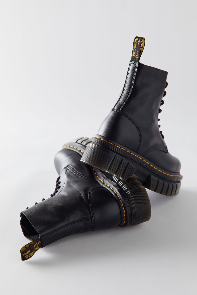 Dr Martens Audrick Nappa Lux Leather Platform Boot Urban Outfitters
