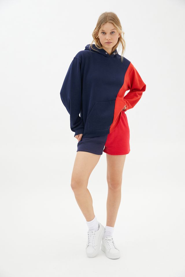 Urban Renewal Recycled Spliced Hoodie Sweatshirt | Urban Outfitters Urban Renewal Recycled Spliced Hoodie Sweatshirt | Urban Outfitters