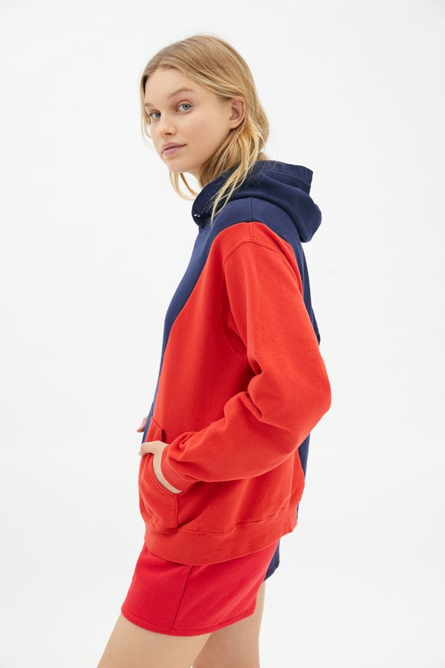 Urban Renewal Recycled Spliced Hoodie Sweatshirt | Urban Outfitters Urban Renewal Recycled Spliced Hoodie Sweatshirt | Urban Outfitters