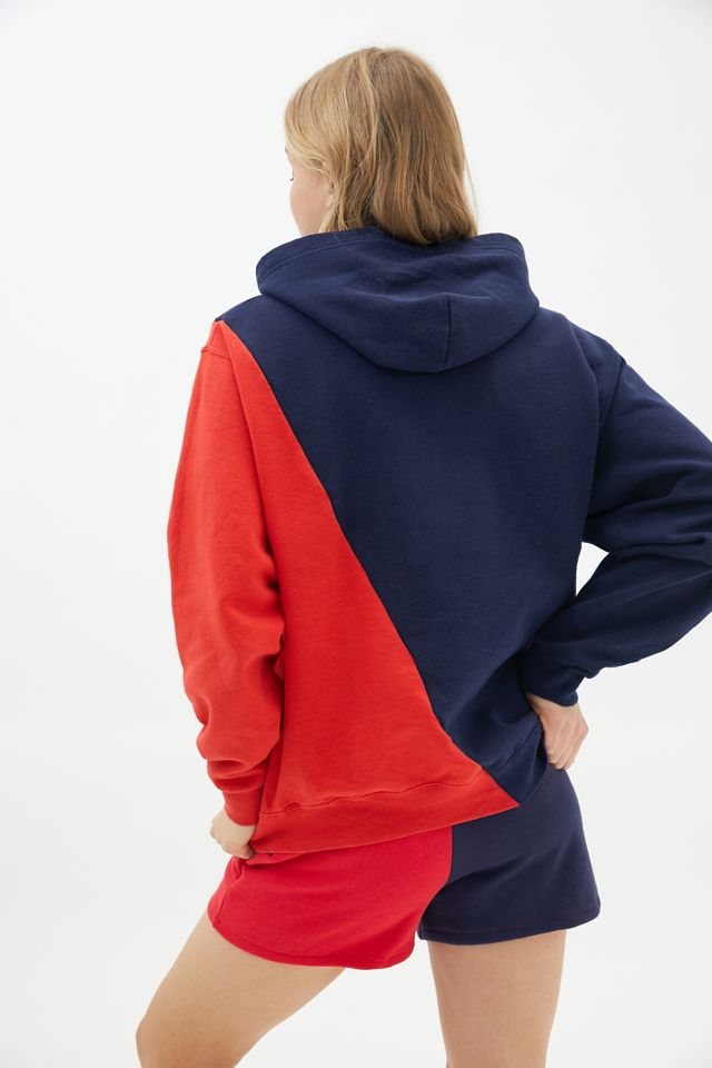 Urban Renewal Recycled Spliced Hoodie Sweatshirt | Urban Outfitters Urban Renewal Recycled Spliced Hoodie Sweatshirt | Urban Outfitters
