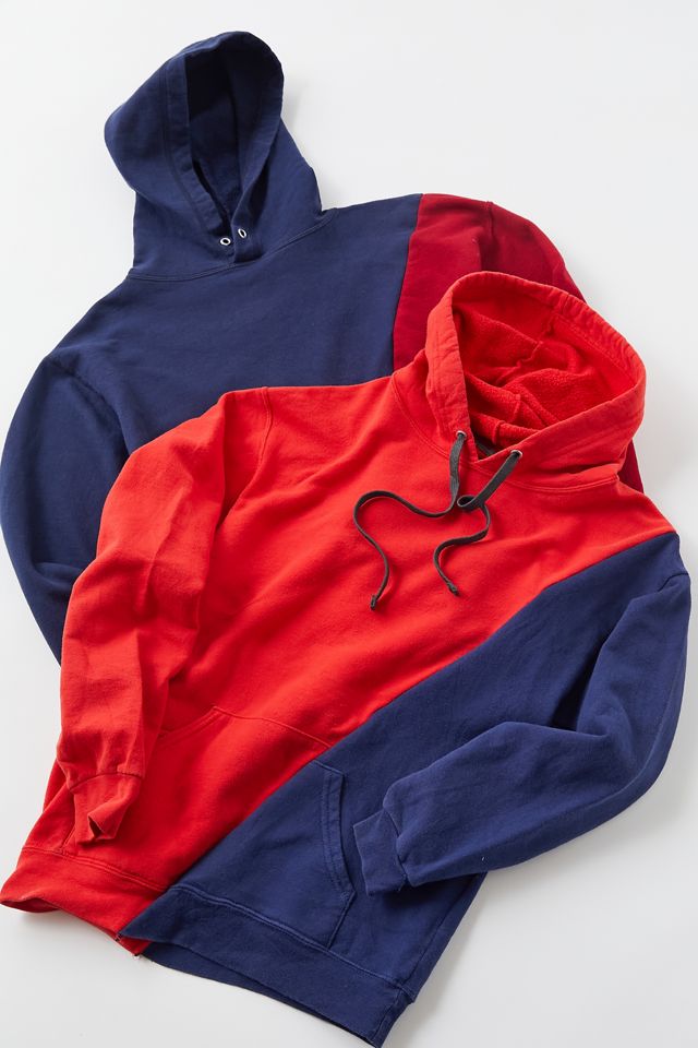 Urban Renewal Recycled Spliced Hoodie Sweatshirt | Urban Outfitters Urban Renewal Recycled Spliced Hoodie Sweatshirt | Urban Outfitters