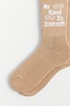 Be Kind To Yourself Crew Sock | Urban Outfitters