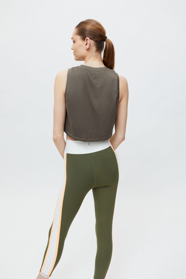 Adam Selman Sport Cropped Low-Side Muscle Tank Top | Urban Outfitters