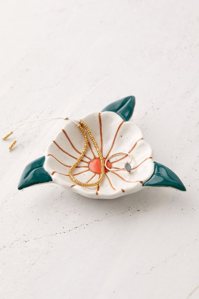 Flower Ceramic Catch-All Dish | Urban Outfitters