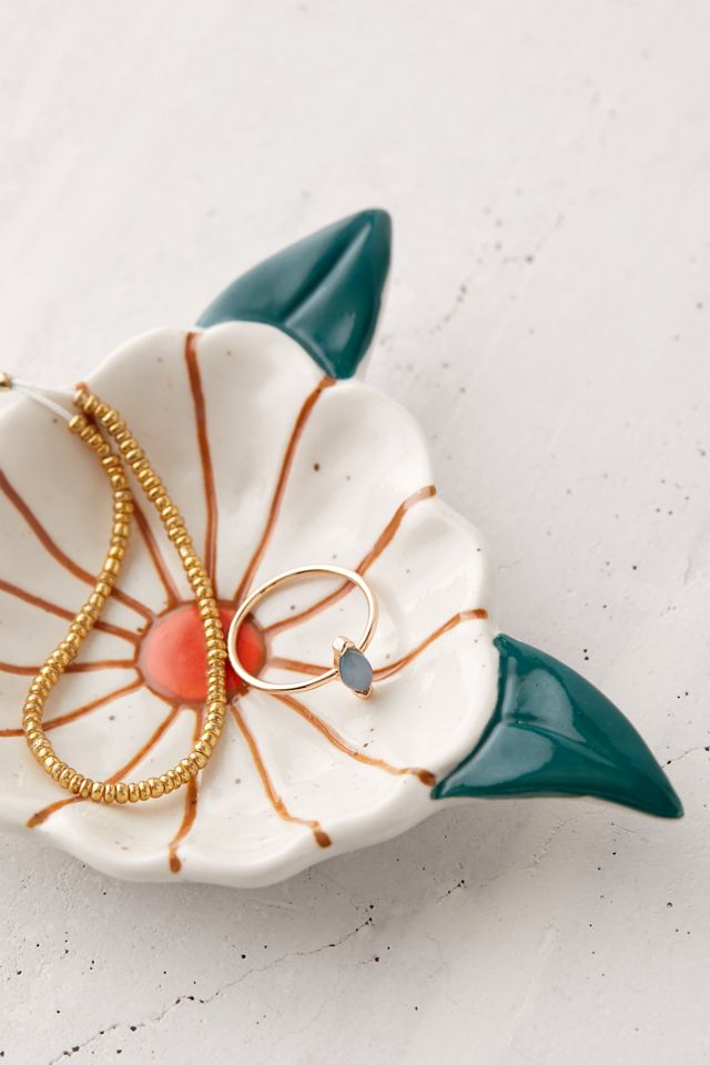 Flower Ceramic Catch-All Dish | Urban Outfitters