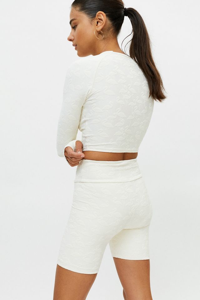 Twenty Montreal Flamingo 3D Bike Short | Urban Outfitters