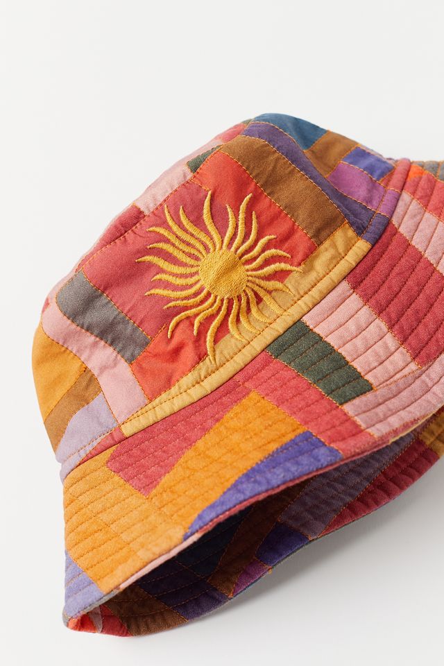 Kimchi Blue Maybelle Patchwork Bucket Hat | Urban Outfitters Canada