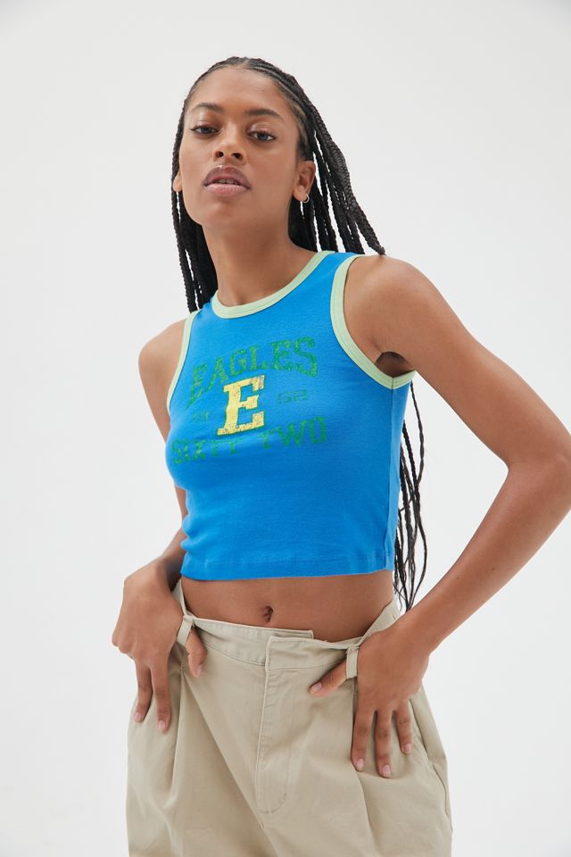 Eagles Contrast Ringer Tank Top | Urban Outfitters