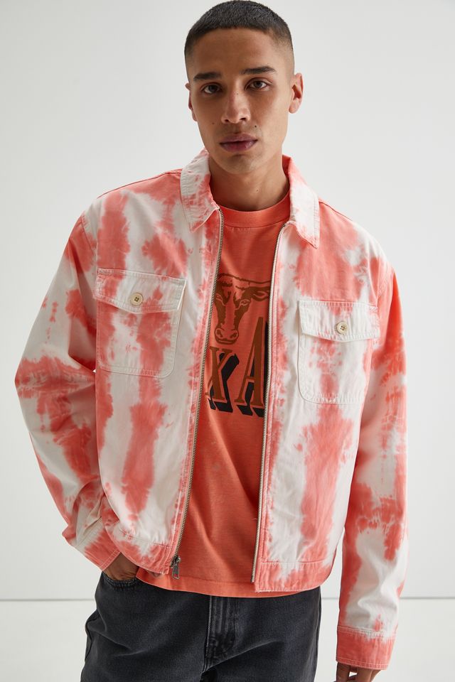BDG Washed Zip Work Jacket | Urban Outfitters