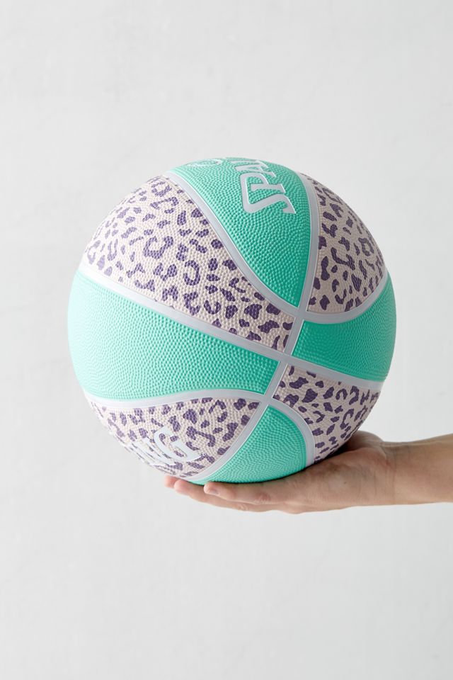 Spalding UO Exclusive Colorblock Leopard Basketball | Urban Outfitters