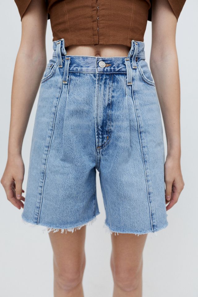 AGOLDE Angle Pieced Denim Short – Matrix | Urban Outfitters Canada