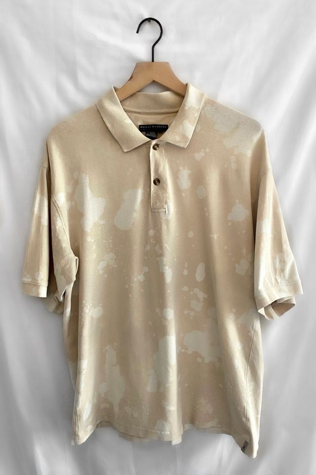 Vintage Dye Cream Polo Shirt | Urban Outfitters