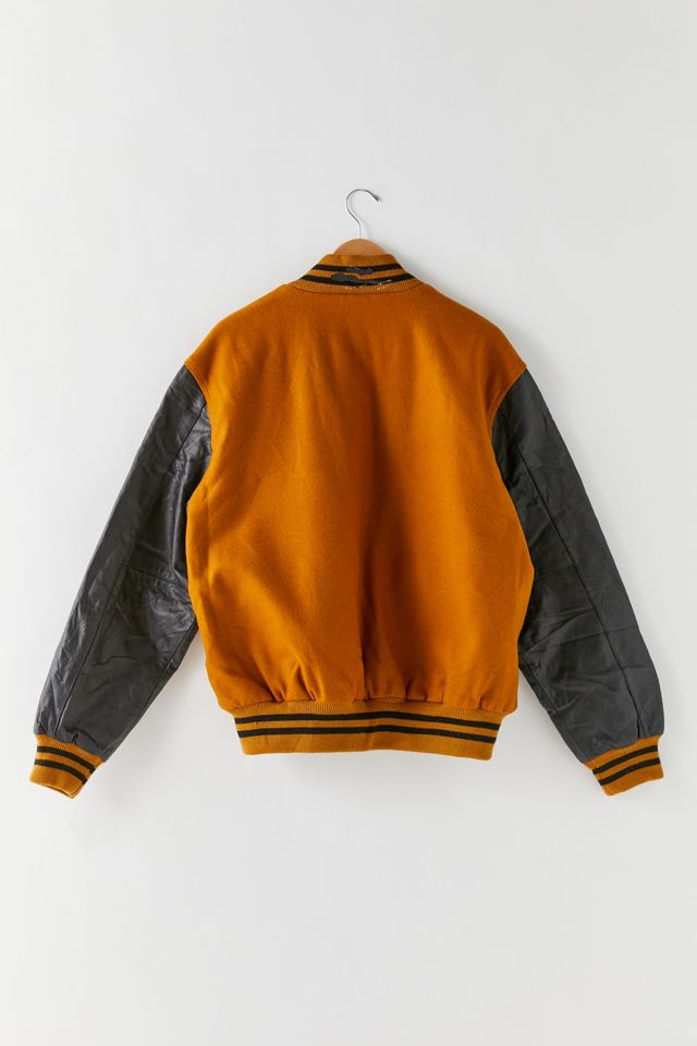 Vintage Tan Varsity Jacket | Urban Outfitters Canada