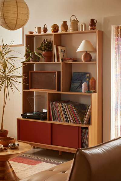 Urban Outfitters Castella Tall Storage Unit In Rust | ModeSens