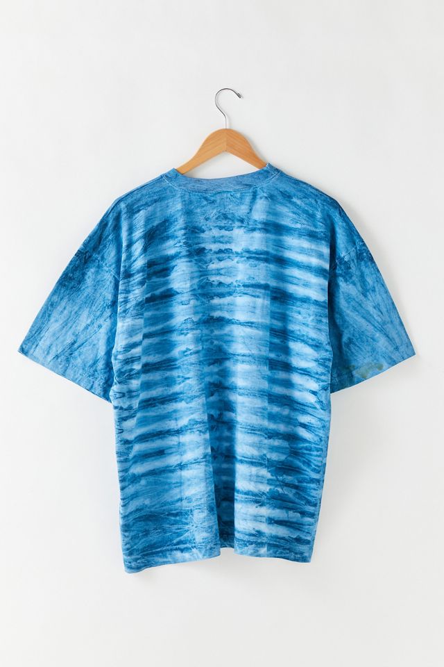 Vintage Blue Dye Tech Tee | Urban Outfitters