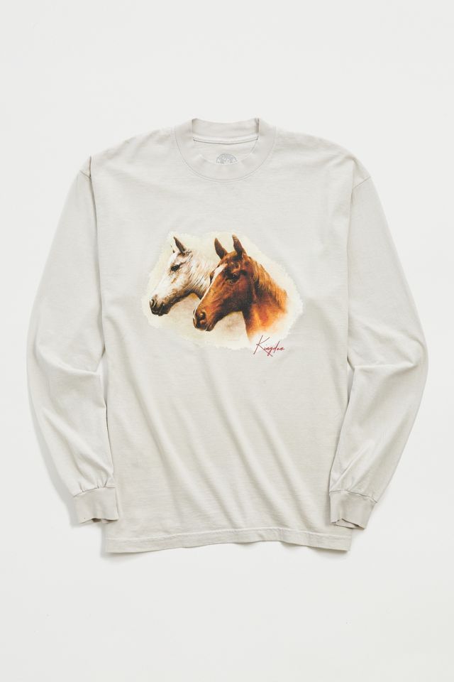 Kingdom Horses Wild Long Sleeve Tee | Urban Outfitters Canada Kingdom Horses Wild Long Sleeve Tee | Urban Outfitters Canada
