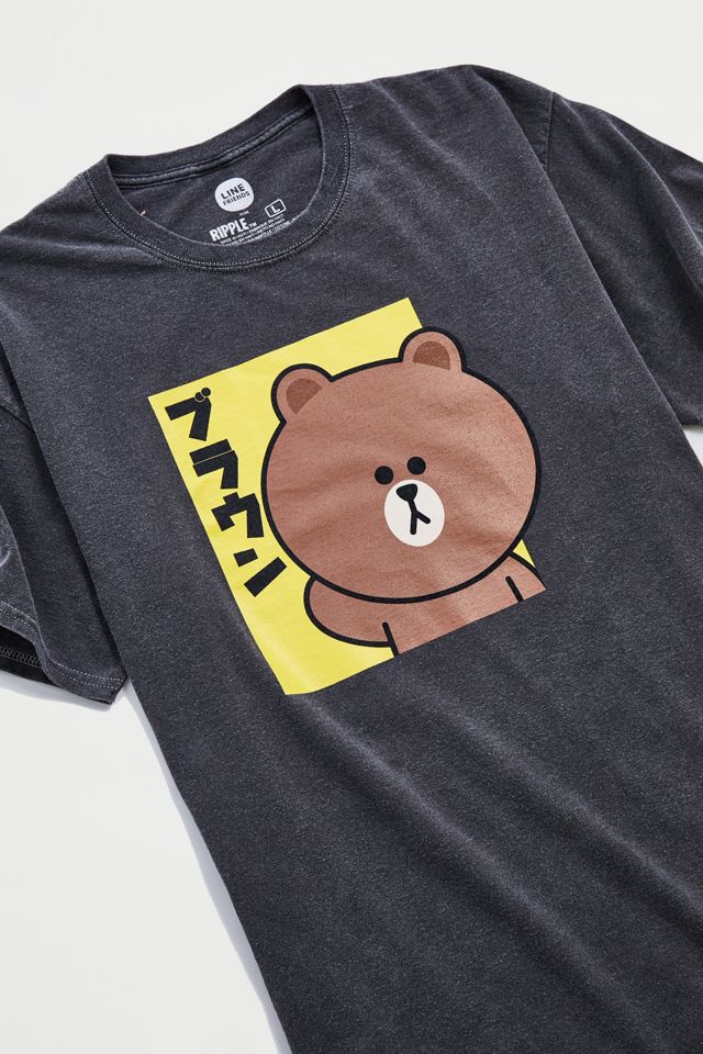 Line Friends Brown Tee | Urban Outfitters Canada