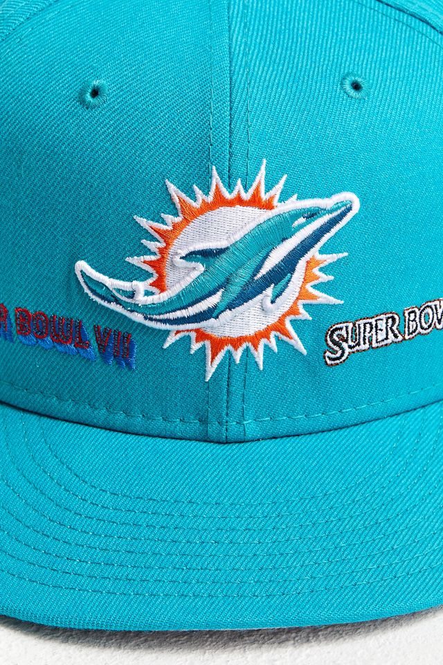 New Era Miami Dolphins Champions Fitted Baseball Hat | Urban Outfitters