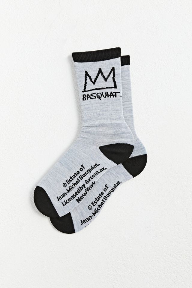 Basquiat Crown Sock | Urban Outfitters