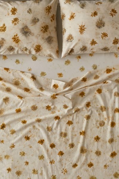 Flower Dye Sheet Set Urban Outfitters