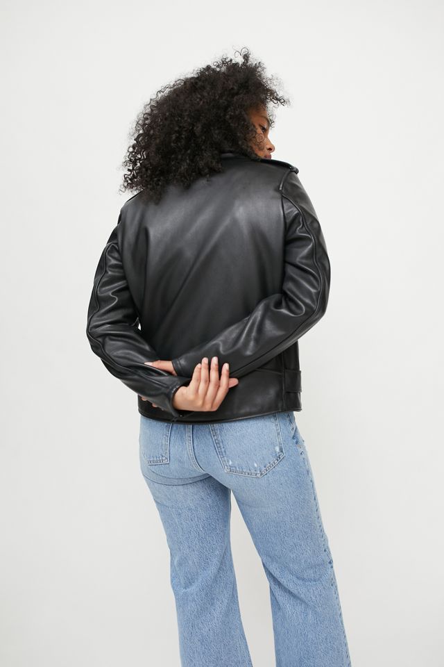 Schott Oversized Moto Jacket | Urban Outfitters