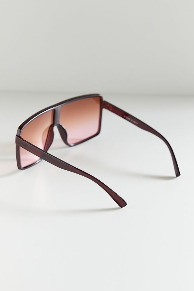 Musa Oversized Shield Sunglasses | Urban Outfitters