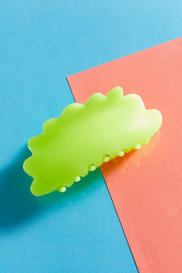 CHUNKS Neon Yellow Large Claw Clip | Urban Outfitters