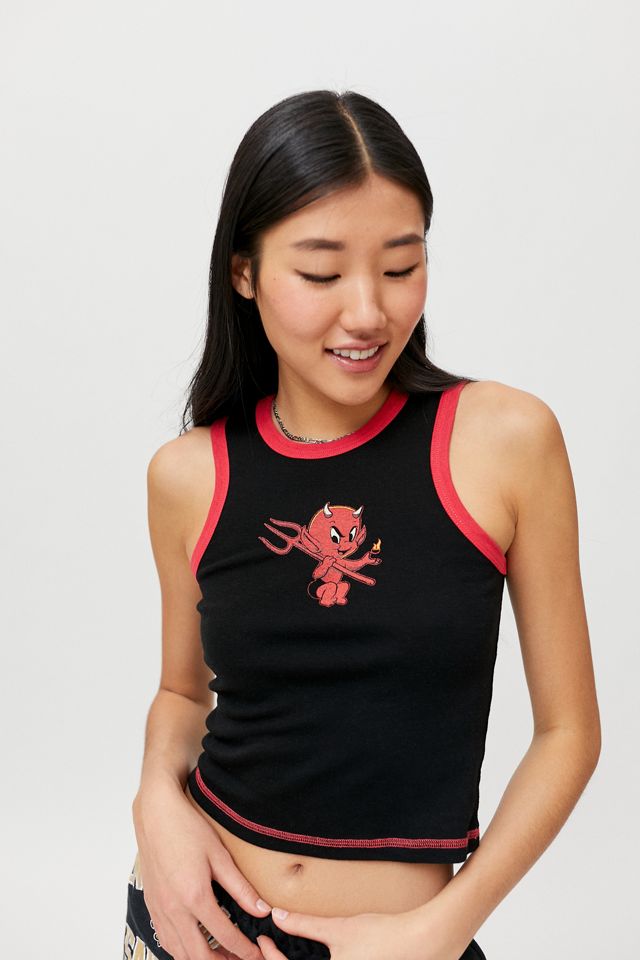 Little Devil Ringer Tank Top | Urban Outfitters