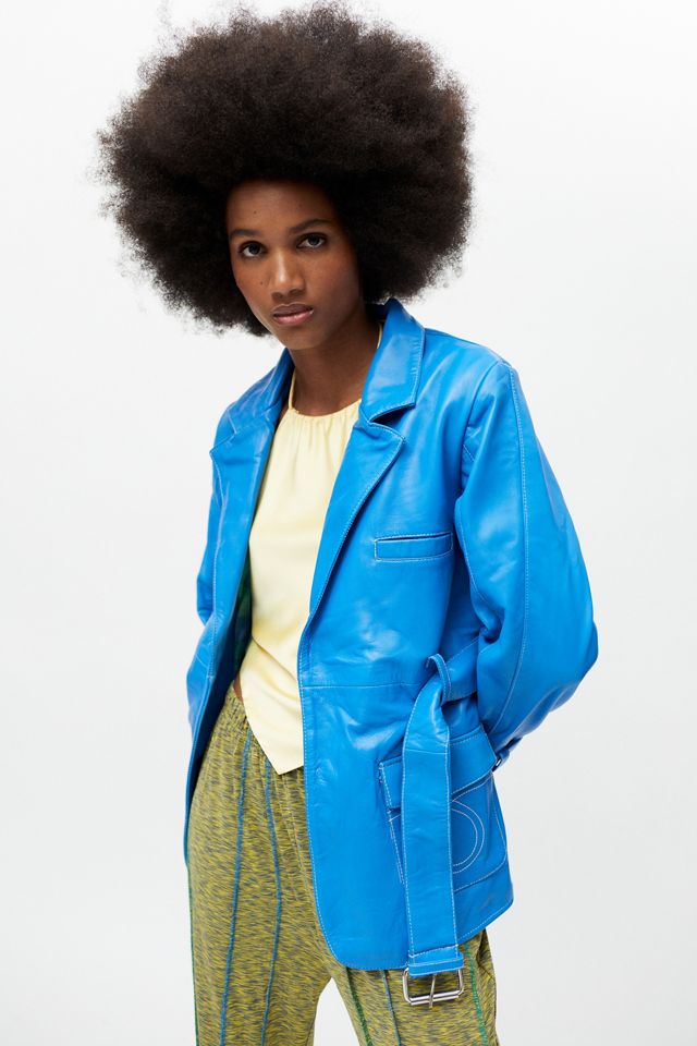 Hosbjerg Debbie Leather Jacket | Urban Outfitters