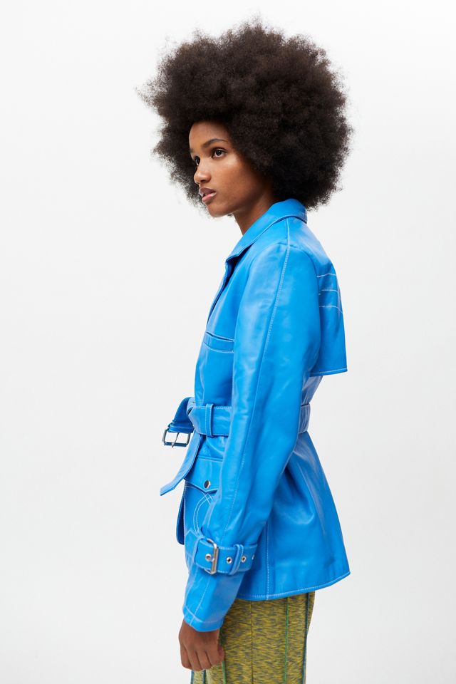 Hosbjerg Debbie Leather Jacket | Urban Outfitters