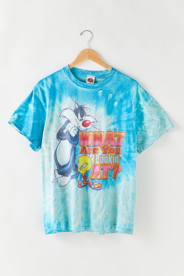 Vintage Tweety Bird Tie-Dye Tee | Urban Outfitters