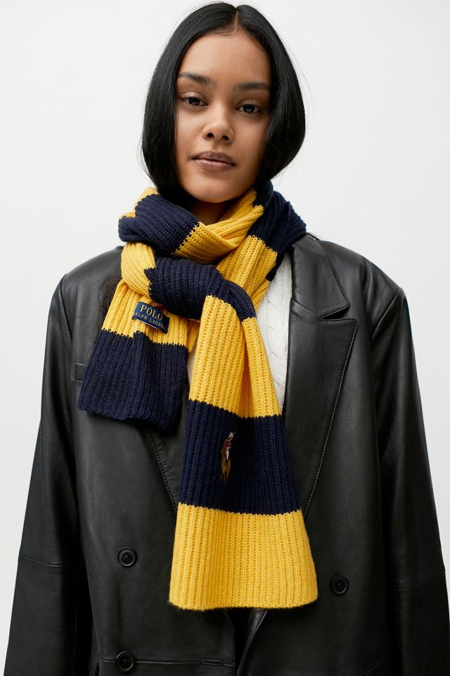 Polo Ralph Lauren Preppy Bear Scarf | Urban Outfitters Canada