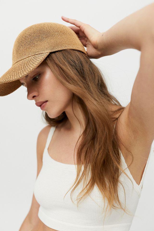 Paula Straw Baseball Hat | Urban Outfitters