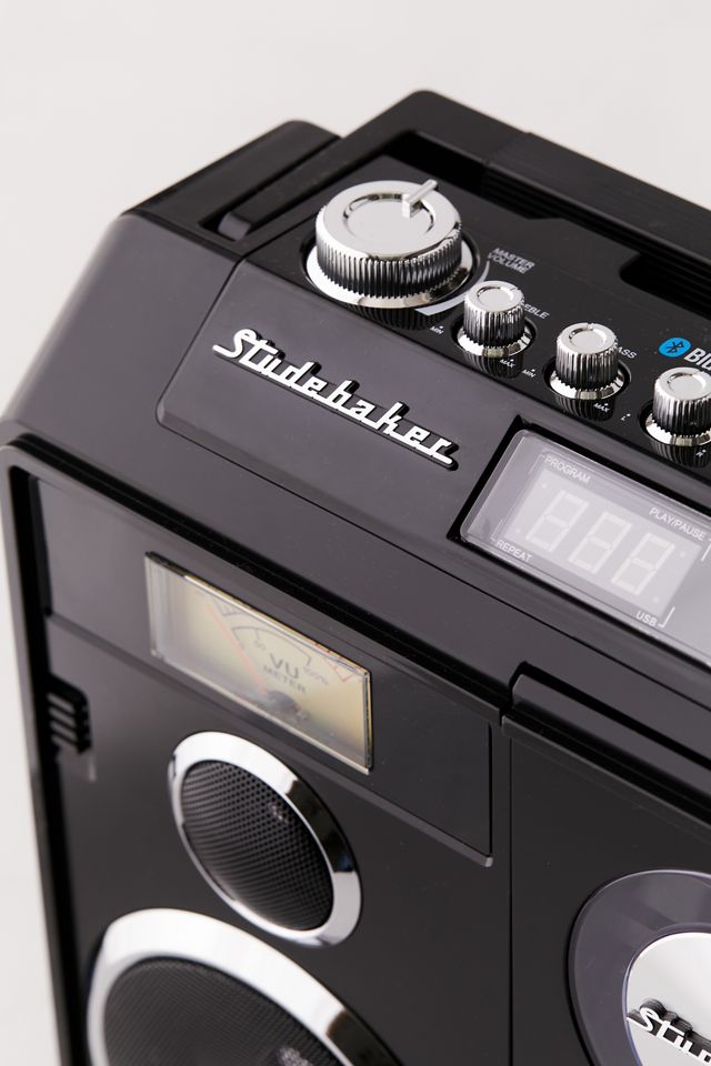 Studebaker SB2140S Sound Station Portable Bluetooth Boombox | Urban ...