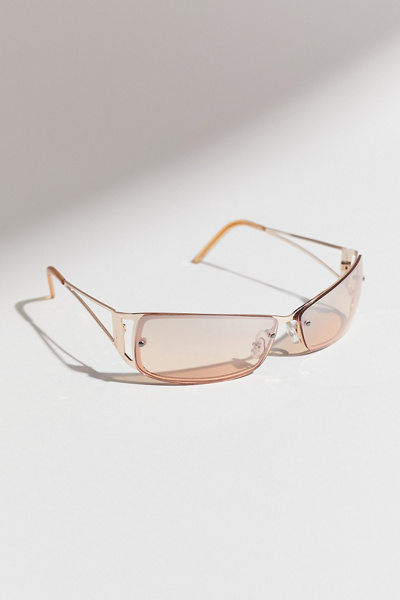 Evie Metal Shield Sunglasses | Urban Outfitters