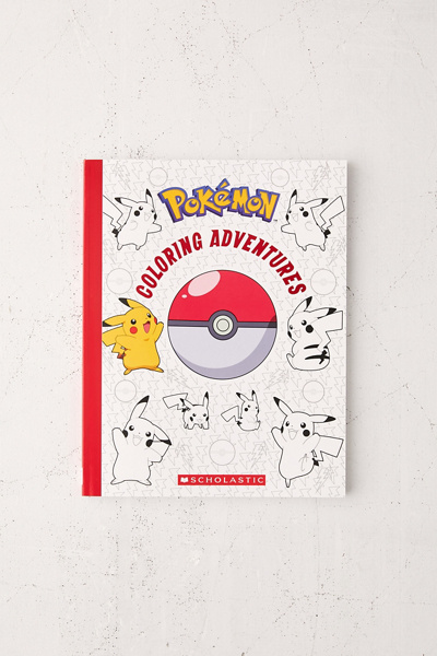 Pokémon Coloring Adventures By Scholastic | Urban Outfitters