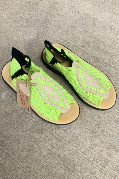 Deadstock Chubasco Lime Sandals | Urban Outfitters