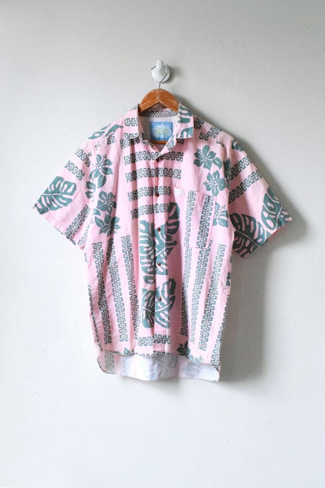 Vintage 90s Surfer Short Sleeve Button-Down Shirt | Urban Outfitters