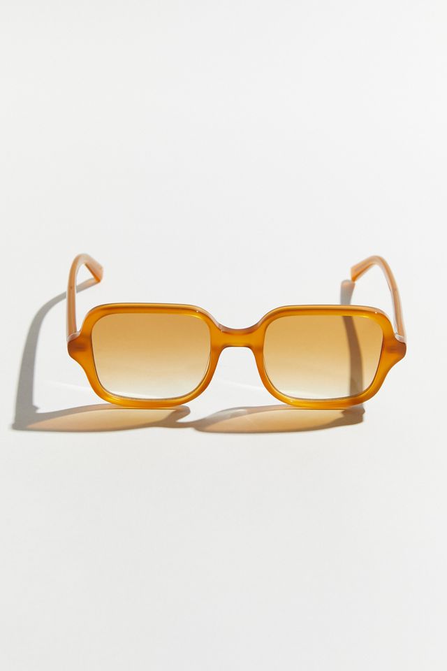 Chimi Voyage Honey Brown Square Sunglasses | Urban Outfitters